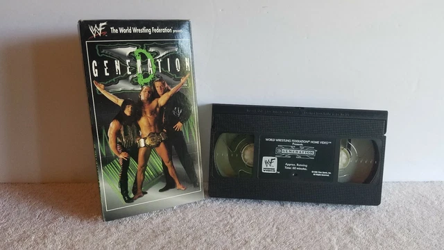 WWF WWE D-GENERATION VHS Tape HHH HBK Heart Break Kid Chyna Vtg ...