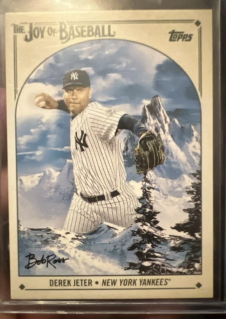 2023 TOPPS X Bob Ross la joie du baseball - Derek Jeter - Yankees de ...