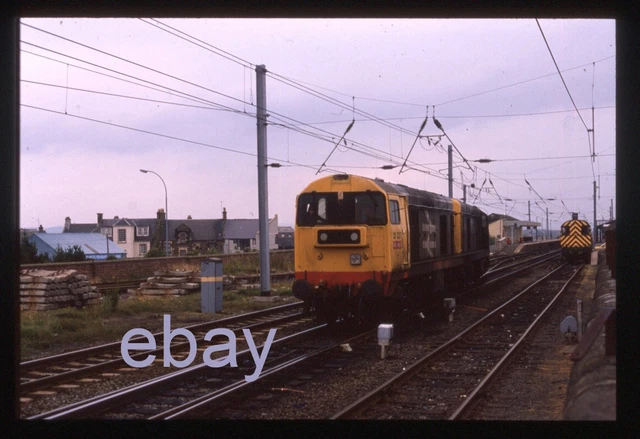 ORIGINAL 35MM SLIDE -Class 20's 20227 & 20192 light engines at Irvine ...