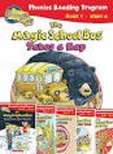FLIES TO THE Moon Magic School Bus Book 10 Phonics long y Quinlan £7.77 ...