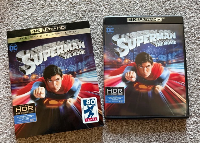 SUPERMAN THE MOVIE (1978) - USA 4K UHD and blu-ray - Christopher Reeve ...