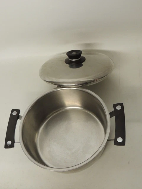 AMC 20 CM 2,3 Liter Edelstahl Kochtopf mit Deckel stainless steel ...