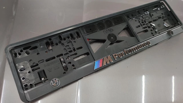 3D BMW M Performance support de plaque d'immatriculation - M Technic ...