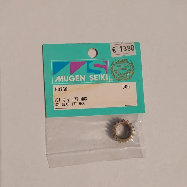 MUGEN SEIKI SPROCKET 1ST GEAR 17T TEETH MRX Art.H0758 £11.45 - PicClick UK