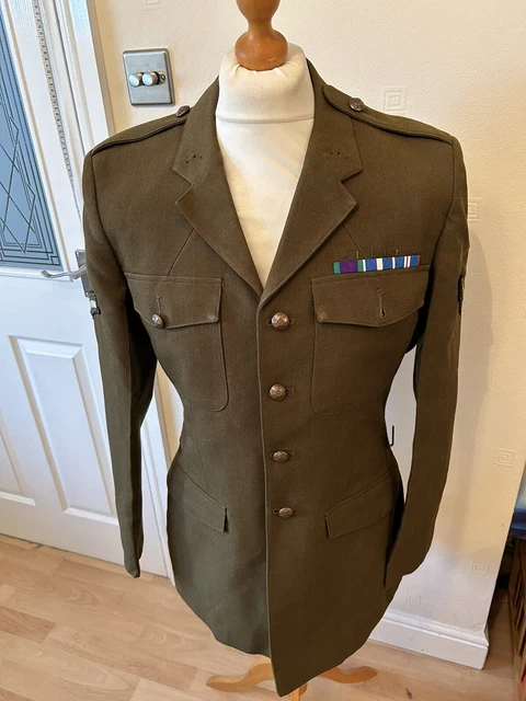 BRITISH ARMY OFFICERS No2 Dress Uniform Jacket Princess of Wales Royal ...