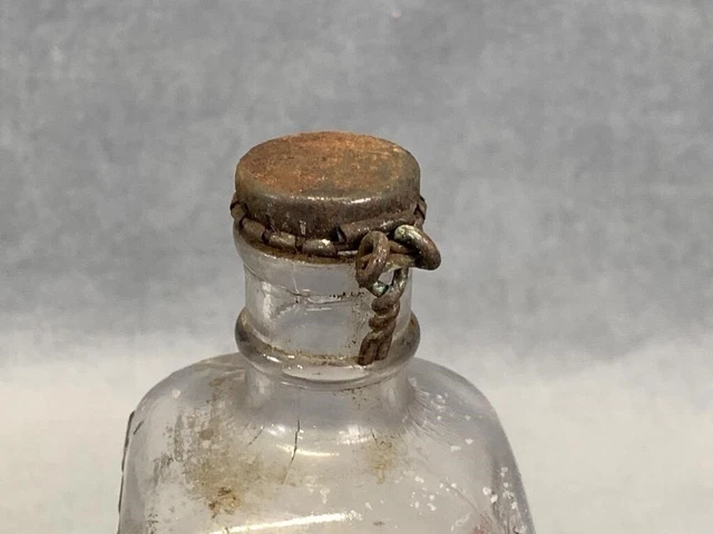 ORIGINAL CHAMPION EMBALMING Fluid Bottle - Label, Embossed, Metal cap ...