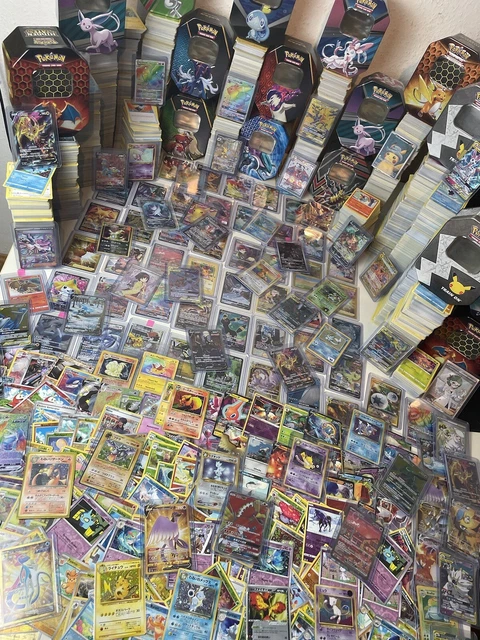 COLECCIÓN POKEMON 300 Piezas Con Hit Garantizado Incluye Tin Box 🔥# EUR ...