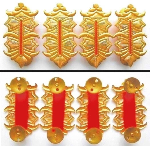 NVA-LASK, MFS, 4 Arabesken für Generals-Paradeuniforml, Beschreibung ...