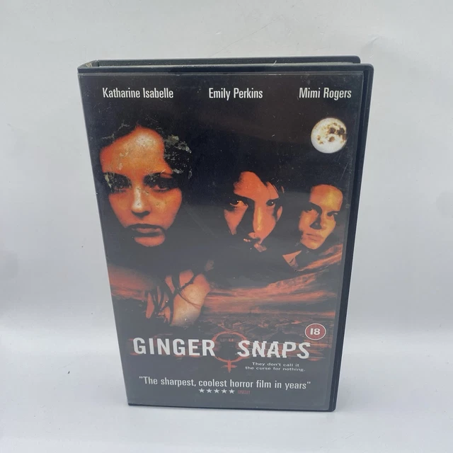 GINGER SNAPS VHS Video Tape - Big Box Ex Rental PAL £55.00 - PicClick UK