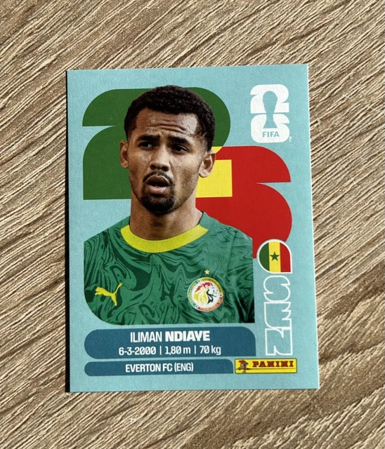 PANINI FIFA WORLD Cup 2026 Iliman Ndiaye Sticker SEN 18 £1.16 - PicClick UK