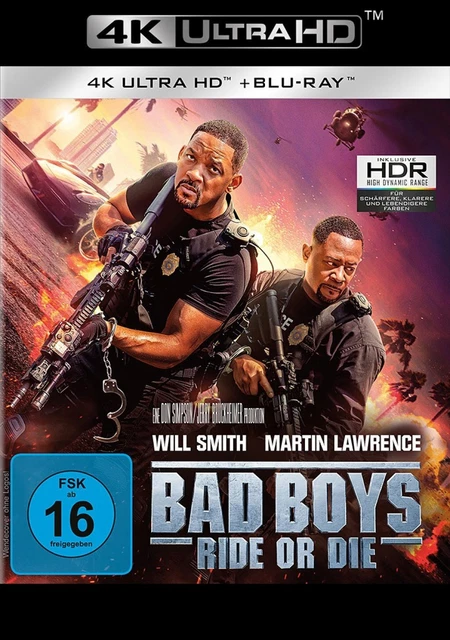 BAD BOYS: RIDE or Die - Teil 4 - 4K Ultra HD + Blu-ray # UHD+BLU-RAY-NEU EUR 29,96 - PicClick DE