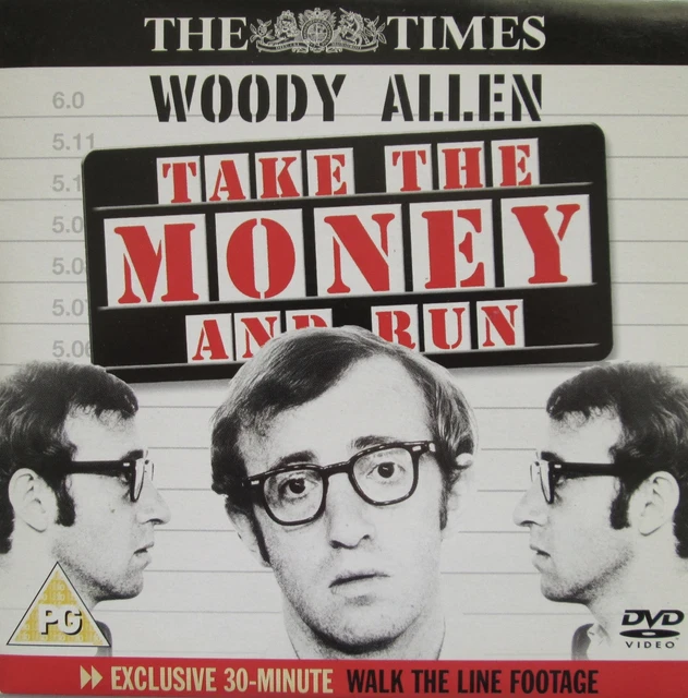 TAKE THE MONEY And Run Dvd Woody Allen Janet Margolin EUR 3,50 ...
