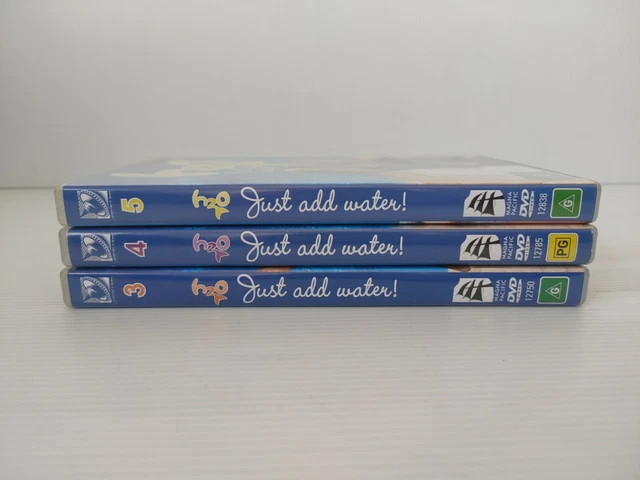 H2O JUST ADD Water Series Season 1 Volume 3 4 & 5 DVD Set Bundle $22.95 ...
