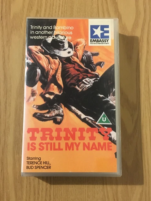 TRINITY IS STILL My Name ~ Embassy Pre Cert VHS Video ***Faulty*** £4. ...