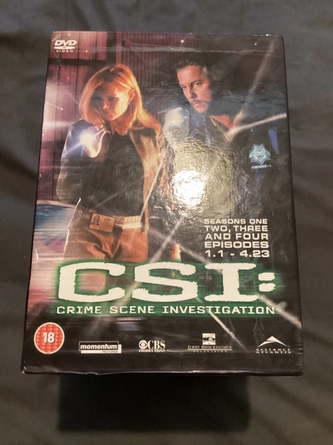 ( CSI THE complete series 1-4 collection ) DVD box set - season 1 2 3 ...
