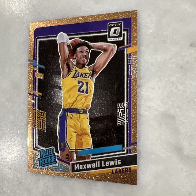 2023-24 PANINI GLITTER Ottico Rame Maxwell Lewis RC ROOKIES LAKERS/99 ...