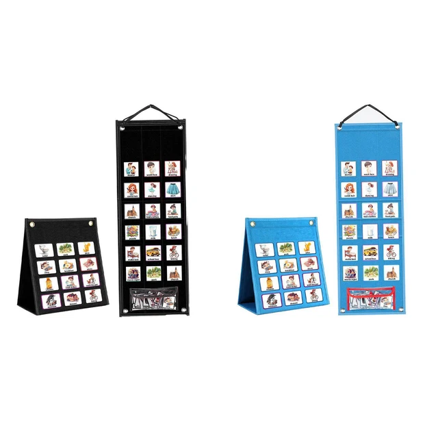 KIDS VISUAL SCHEDULE Wall Planners Daily Schedule Board Bedtime Routine ...