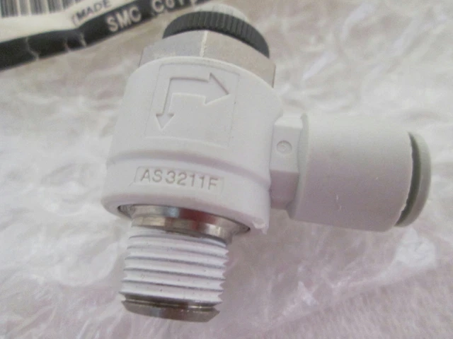 NEW SMC AS3211F-02-08S Elbow-Type Speed Controller w/One Touch Fitting $24.39 - PicClick CA