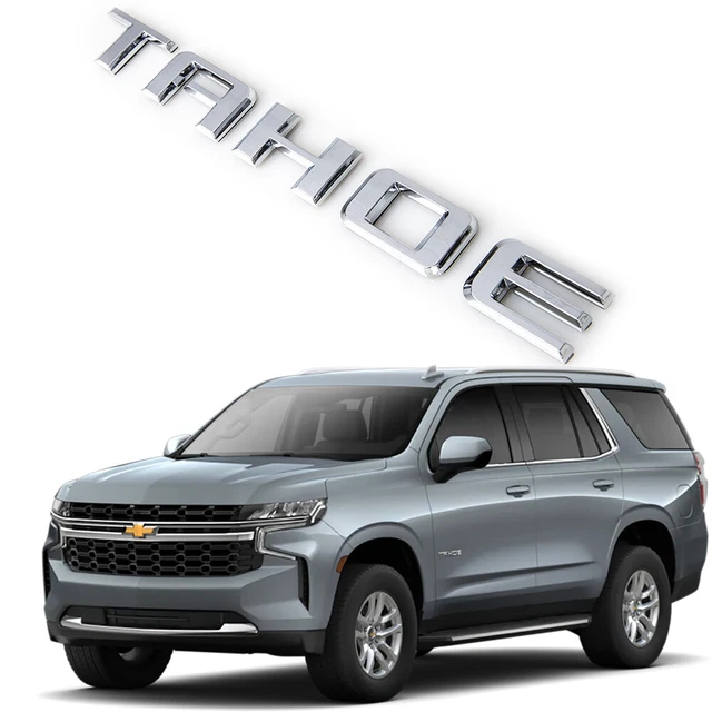 2021 2022 CHEVY Tahoe Liftgate Nameplate Badge Letter Logo Emblem RST ...