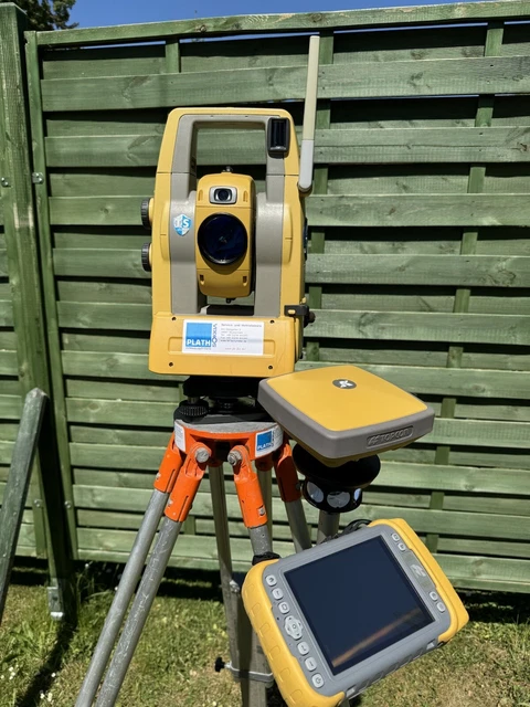 PS-103 TOPCON ROBOTIC Total Station + Hiper SR + Tesla und MAGNET Field ...