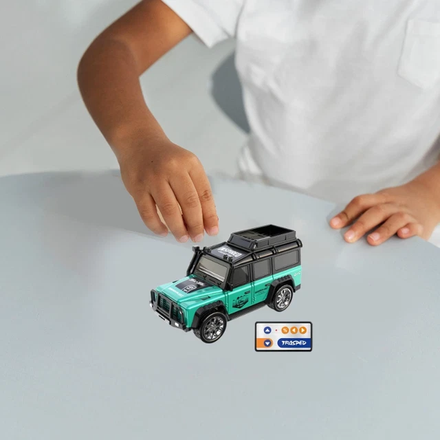 1/64 RC ROCK Model Truck with Light Turn Left Creative Forward Turn ...