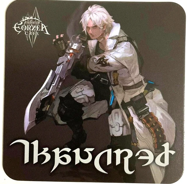 FINAL FANTASY XIV Art Coaster Thancred Waters Eorzea Cafe Square Enix ...