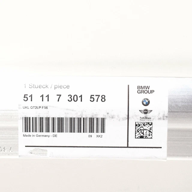 GENUINE MINI COOPER F55 F56 F57 Front Bumper Lower Carrier Mount ...