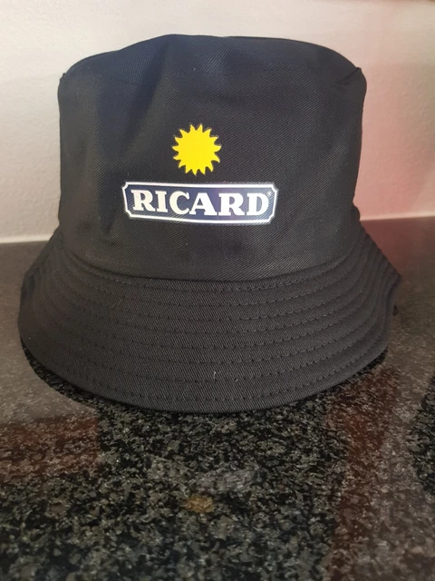 @CHAPEAU BOB COULEUR Noir @ Neuf Collection Apero Ricard@Taille Unique ...
