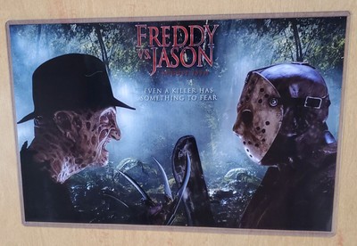 FRIDAY THE 13TH Freddy Krueger vs Jason Voorhees Face 11X17 Movie ...