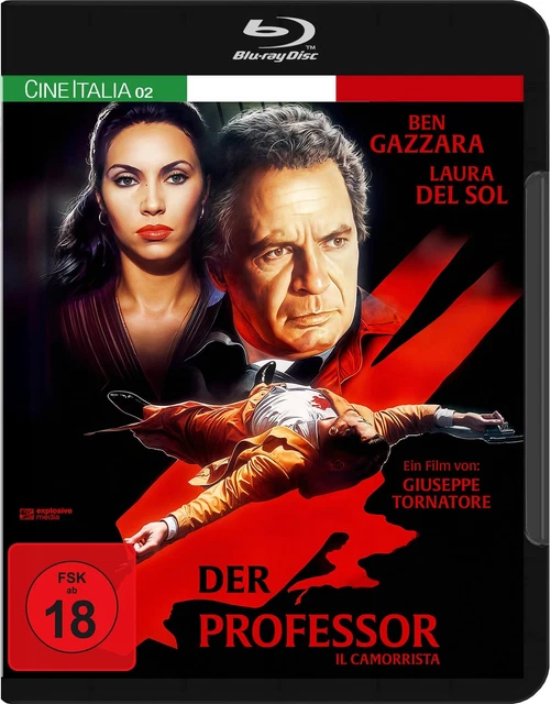 DER PROFESSOR (BLU-RAY) Bartoli Luciano Gazzara Ben Gullota Leo del Sol ...