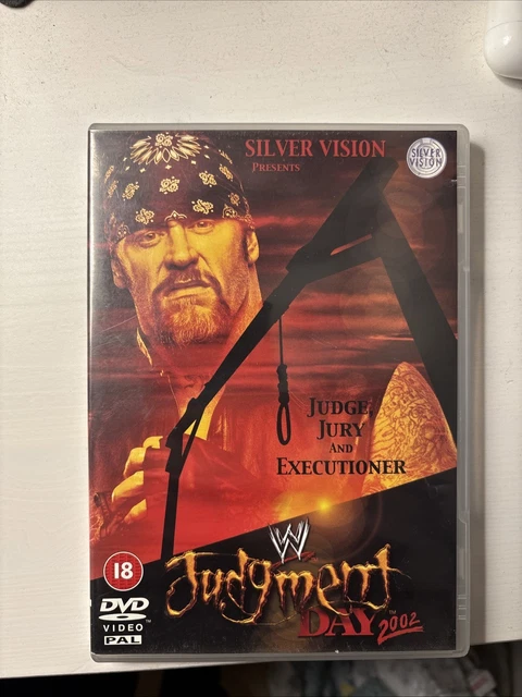 WWE JUDGEMENT DAY 2002 DVD £7.59 - PicClick UK