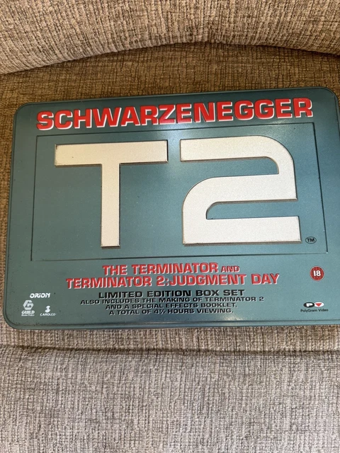 TERMINATOR & T2 LIMITED EDITION BOX SET (VHS and booklet included) £31. ...