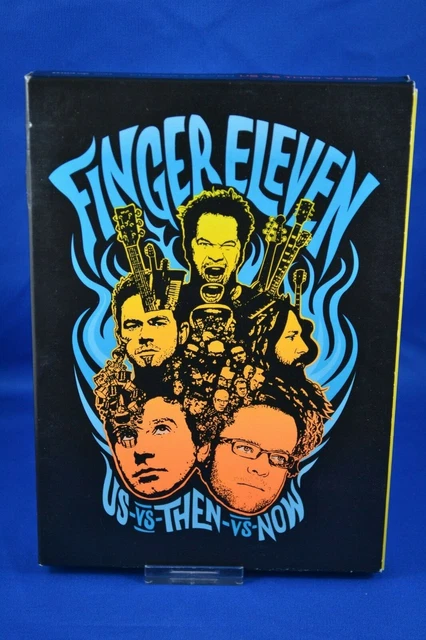 FINGER ELEVEN - Us Vs Then Vs Now 2007 DVD / CD 2-Disc Set $20.00 ...