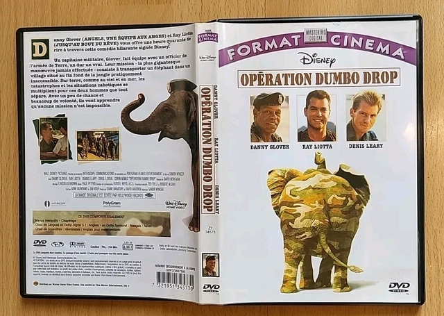 OPERATION DUMBO DROP Dvd Disney Danny Glover Ray Liotta Denis Leart ...