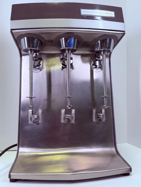 HAMILTON BEACH SCOVILL 941 Triple Head Drink Mixer – For Parts or ...