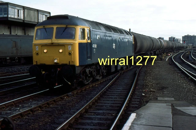 6X4 COLOUR RAILWAY photograph Class 47 47332 at Manchester Victoria 05. ...