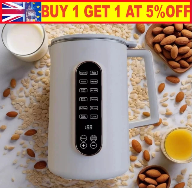 MYLK MACHINE, MYLK Nut Milk Maker Machine, 40oz Almond Milk Maker UK £ ...