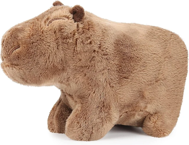 CAPYBARA SOFT TOY Capibara Teddy Cute Plush Animal Bedtime Comforter ...