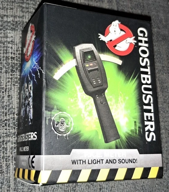 OFFICIAL GHOSTBUSTERS SET- 10" Slimer Teddy, 2 Badges, 1 Ghost Trap, 1 ...