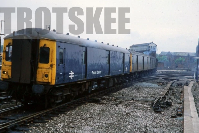 35MM SLIDE BR British Rail Diesel DMU Class 128 Shrewsbury 1979 ...