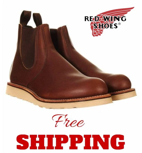 RED WING HERITAGE Classic Chelsea Amber Harness Leather Boots 3190 Made ...
