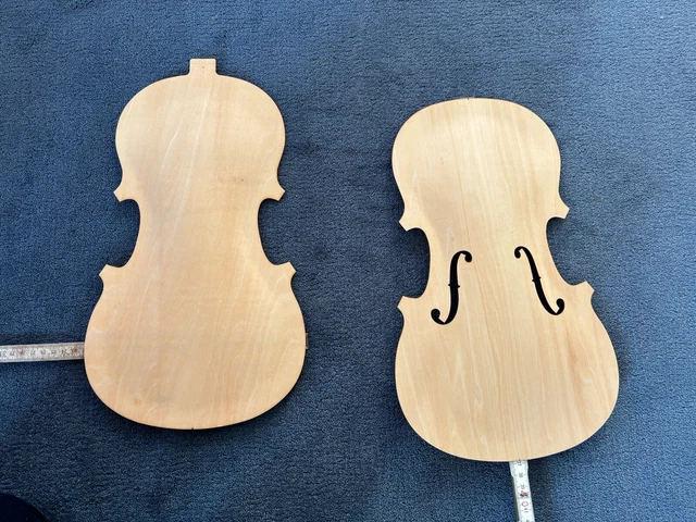 HOLZ FÜR DEN Selbstbau oder die Reparatur einer Violine/Geige: Decke ...