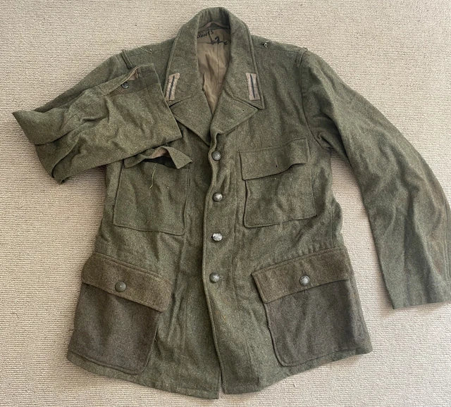 WW2 GERMAN M43 Jacket used in Band of Brothers Props Costume Army Film ...