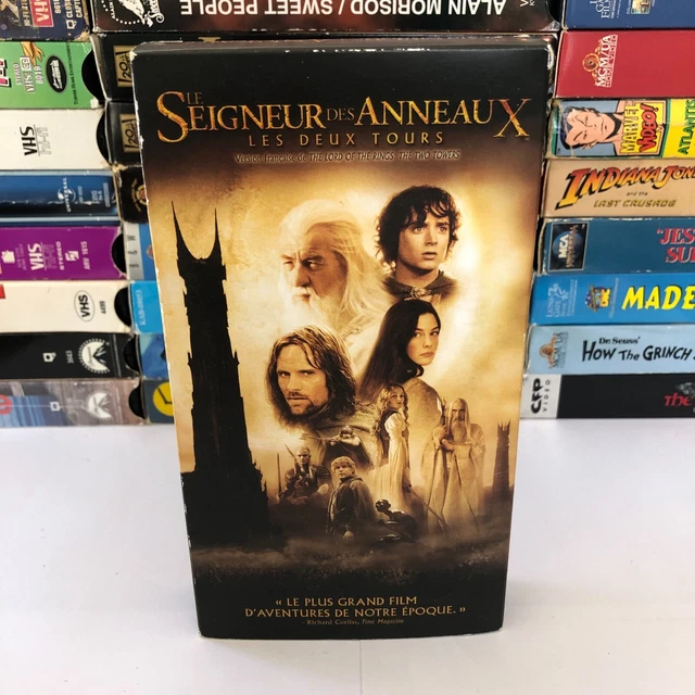 LE SEIGNEUR DE Anneaux, Les deux Tours (2002) VHS French $7.99 - PicClick CA