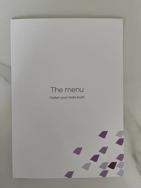 VIRGIN ATLANTIC UPPER Class Menu 2024 London - LA £4.99 - PicClick UK