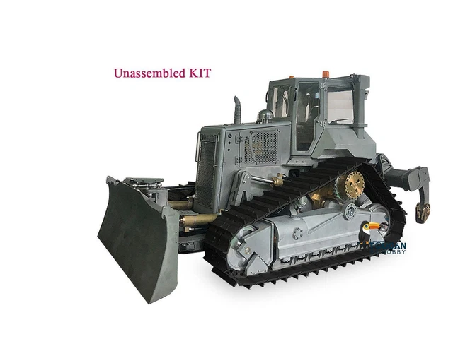 1/14 LESU RC Hydraulic DT60 Crawler Dozer Bulldozer Truck Kit Model W ...