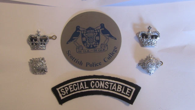 POLICE SCOTLAND VINTAGE Obsolete Superintendent Rank Insignia Insignia ...