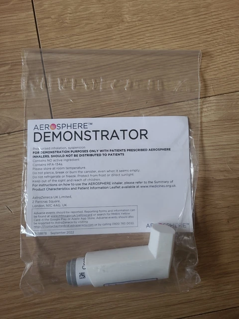 RESPIRATORY LUNG INHALER Breathing Exercise Device Handheld Portable ...