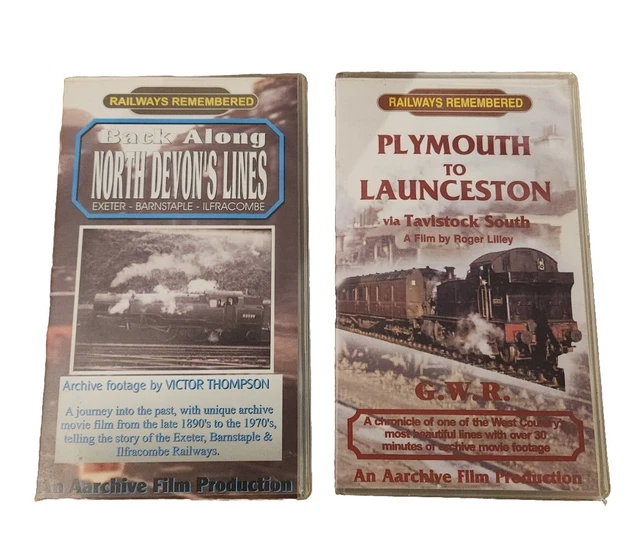 2X EXPRESS STEAM Locomotive VHS Video Tape Railways Remembered Plymouth Devon EUR 8,39 - PicClick IT