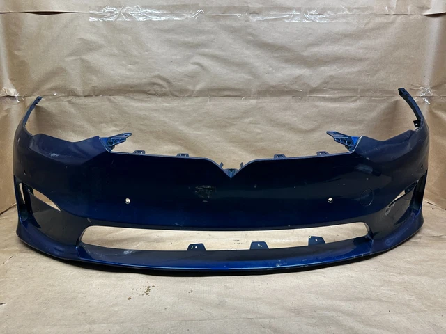 2021 2022 2023 Tesla Model S Front bumper cover OEM 21 22 23 Blue EUR ...